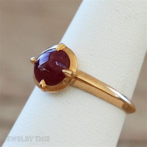 Ruby Rose Ring Jewelrythis Custom Jewelry