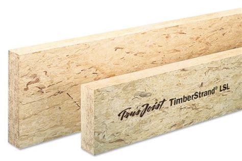 Timberstrand® Lsl Beams Weyerhaeuser Beams Osb Lvl Beam