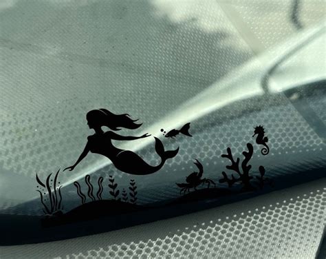 Clam Shell Decal Seashell Decals Mermaid Crown Decal Seashell With Jewels Dream Catcher