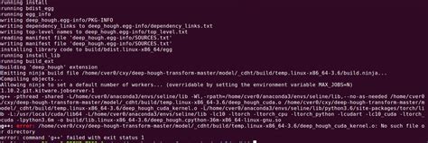 Deephoughcudakernelo No Such File Or Directory · Issue 21 · Hanqerdeep Hough Transform