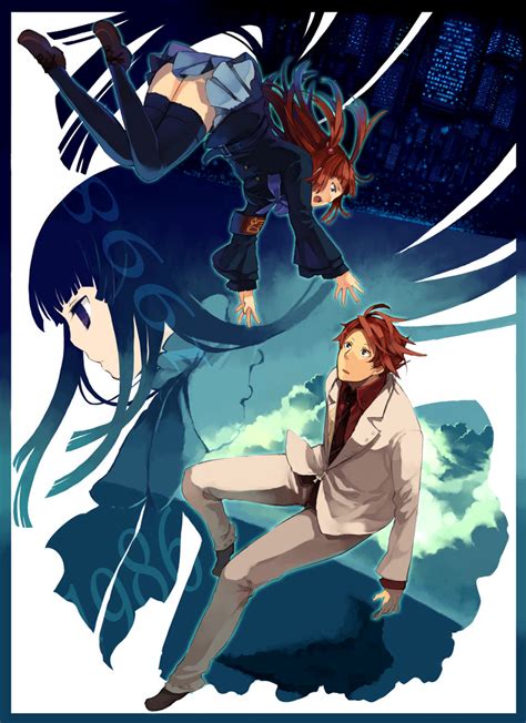 Ushiromiya Battler Ushiromiya Ange And Frederica Bernkastel Umineko No Naku Koro Ni Drawn By