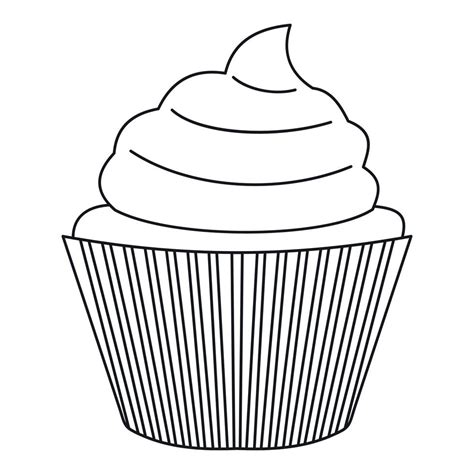 Maffin Icon Outline Style 14933501 Vector Art At Vecteezy