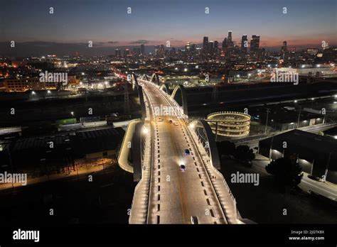 A General Overall Aerial View Of The Sixth Street Bridge A Viaduct