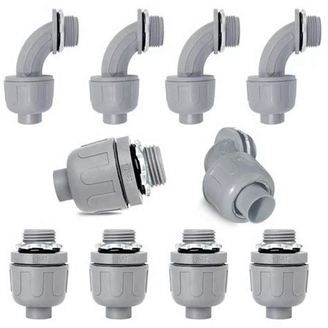 Brass Flexible Conduit Adapter At ₹ 100 Piece Liquidtight Flexible Metal Conduit Connector In