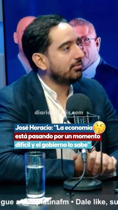 José Horario Afirmó Que La Economía De La República Dominicana Está