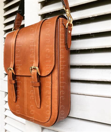 Pattern Leather Messenger Bag Download Pdf