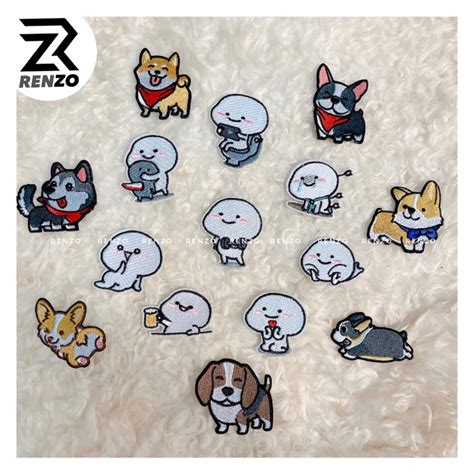 🇸🇬renzo Best Ting Quby Cute Patch Embroidery Badges Iron Patches