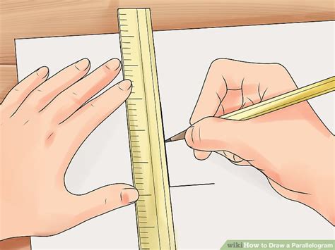 How To Draw A Parallelogram With Pictures Wikihow