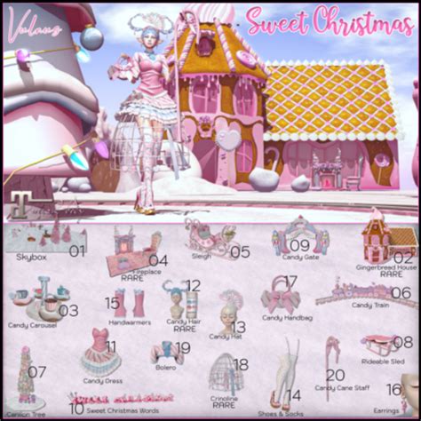 Second Life Marketplace 06 Candy Train With Poses