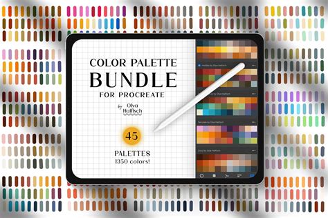 Procreate Color Palettes Bundle Creative Market