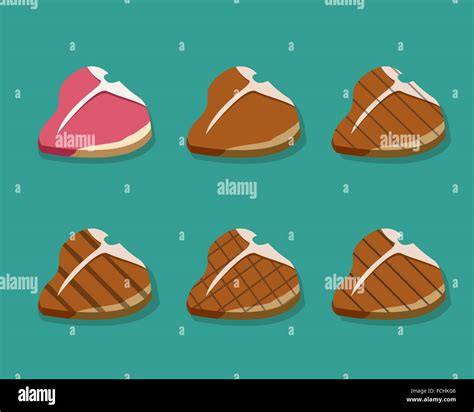 Bone In Rib Eye Stock Vector Images Alamy