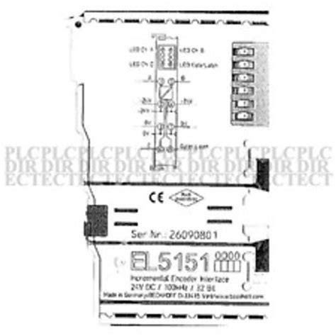 Beckhoff El5151 El5151 Incremental Encoder Interface Industrial Lynx