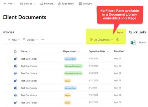 Why You Should Never Embed Document Libraries And Lists Into Sharepoint Pages Sharepoint Maven