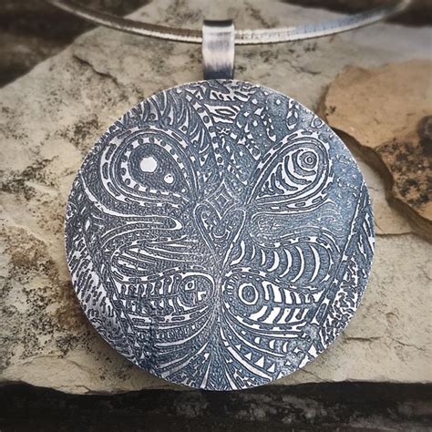 Techniques In Metal Etching Pendant