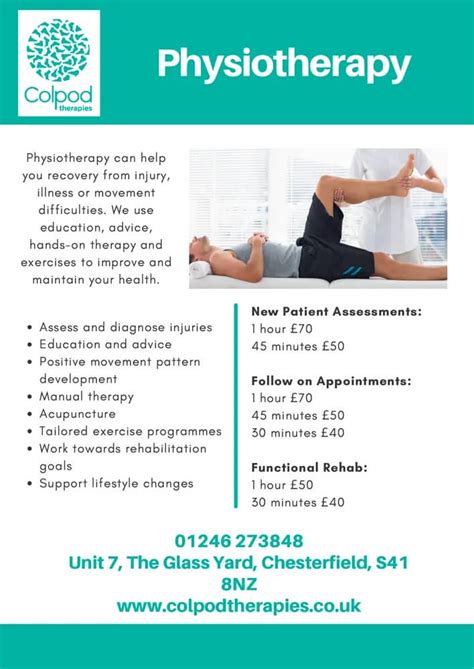 Patient Resources Leaflets Colpod Therapy