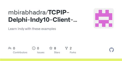 Github Mbirabhadratcpip Delphi Indy10 Client Server Demo Learn Indy
