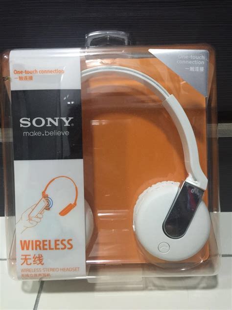 SONY Wireless Stereo Headset BNIB Audio Headphones Headsets On Carousell