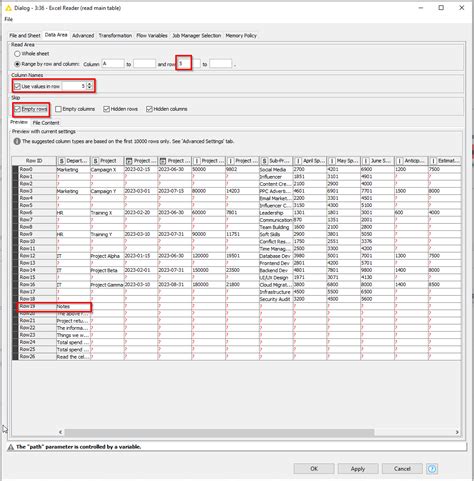 Excel Reader Have It Show The Original Excel Row Number In The