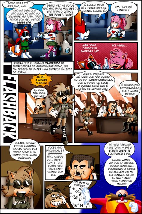 Cartoon Do Nem Hist Rias Em Quadrinhos Do Sonic Sonic The Hedgec Micos Quadrinhos Do Sonic