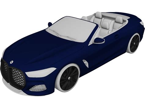 Bmw M4 Cabrio 3d Model 2021 3dcadbrowser