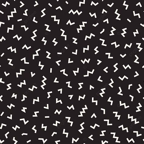 Vector Seamless Memphis Lines Jumble Pattern Doodle Wrapping Minimal Vector Doodle Wrapping