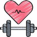 Health And Fitness Icons And Symbols