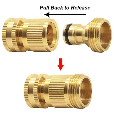 Brass Garden Hose Adapter Male To Female Hose Adapter Connector