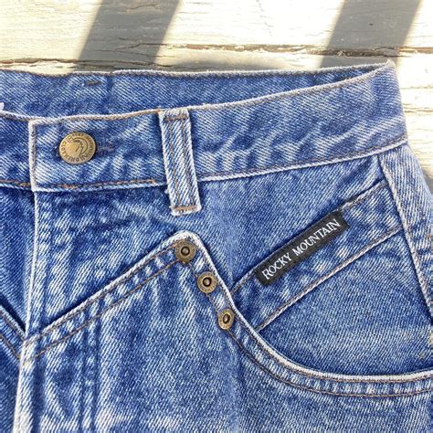 Dark Wash Rocky Mountain Jeans Tagged Size Depop