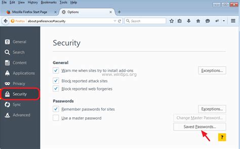 How To View Saved Passwords In Firefox