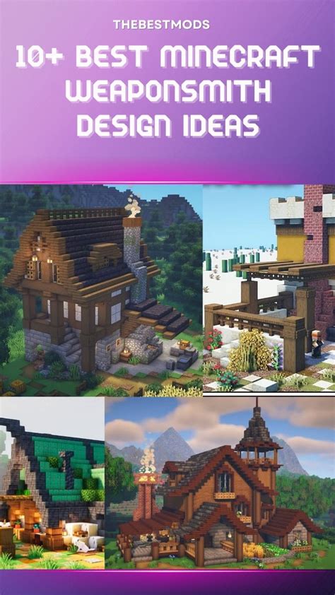 10 Best Minecraft Weaponsmith Design Ideas Artofit