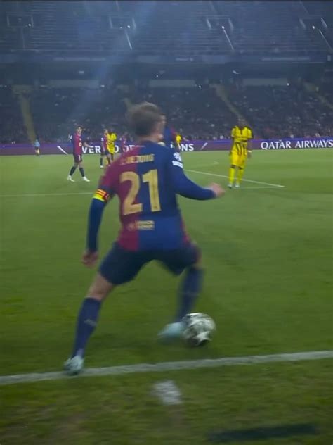 Frenkie De Jong Vs Dortmund Fyp Barcelona Skills Footballtiktok E