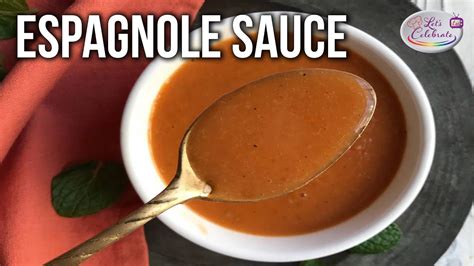 Espagnole Sauce Usage At Cassandra Wasinger Blog