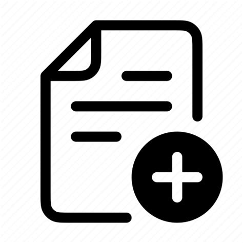 File Document Add New Icon Download On Iconfinder