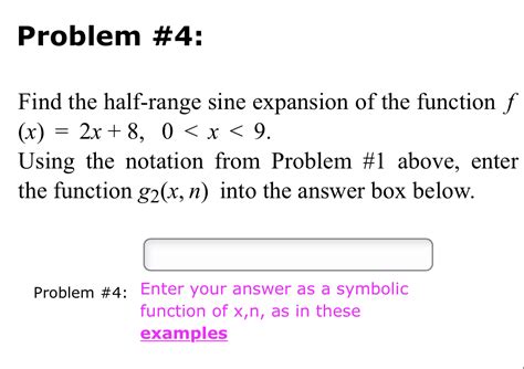 Solved Find The Half Range Sine Expansion Of The Function F
