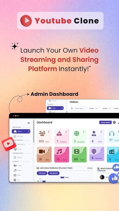 🚀 Build Your Own Youtube Clone Video Streaming App Script 📺💻 Youtube