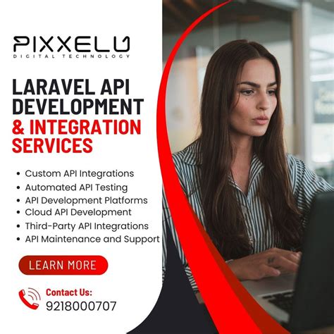 Laravel Api Development And Integration Services — Pixxelu Digital Technology