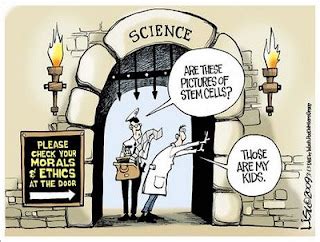 Risky Research Embryonic Stem Cell Research Cartoons