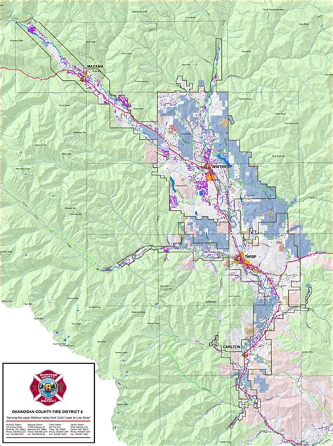 Districtmap Okanogan Fire District 6