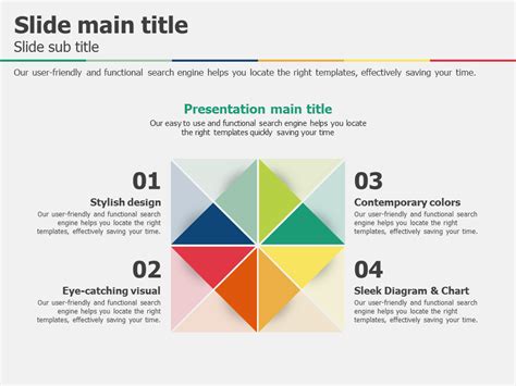 Triangle Pattern Animated PPT Template Goodpello