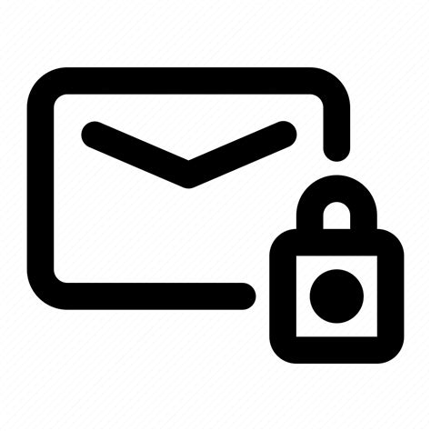 Email Envelope Internet Lock Locked Mail Security Icon Download On Iconfinder