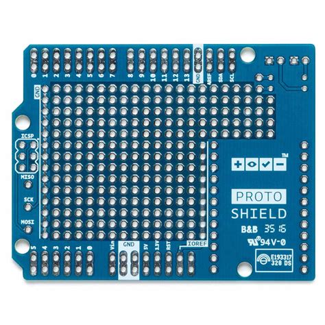 Arduino Proto Shield Rev3 Uno Size The Pi Hut