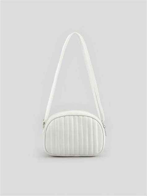 Стьобана сумка Колір білий Sinsay 3950k 00x