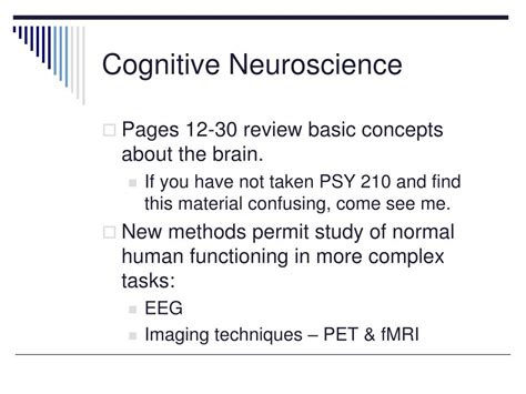 Ppt Cognitive Processes Psy 334 Powerpoint Presentation Free Download Id5837542