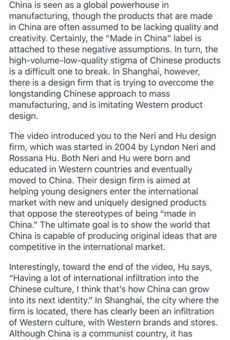 1 Due To The Preconceived Notion That Products Made