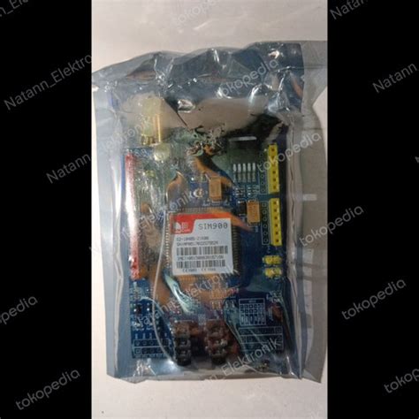 Jual 3354 Kit Module Gprs Gsm Quad Band Sim900 Shield Arduino Uno Mega