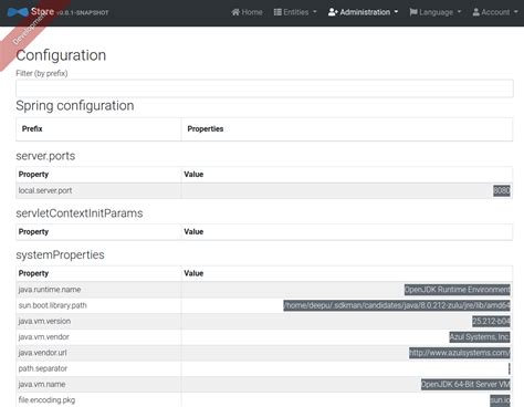 Configuration Full Stack Development With Jhipster Second Edition