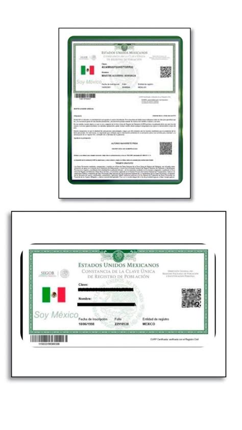 Como Imprimir El Curp Con Ultimo Formato Actualizado Curp Y Cédula