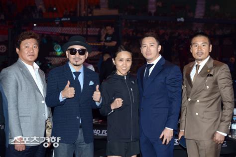 로드fc 대회장 찾은 한국프로복싱의 얼굴들 [스경포토]