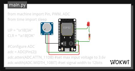 Pwm Led Indicator Wokwi Esp32 Stm32 Arduino Simulator