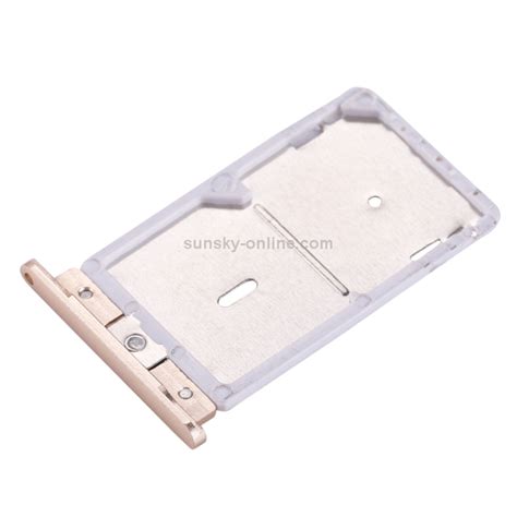 สำหรับ Xiaomi Redmi Note 3 รุ่น Mediatek ถาดซิมการ์ด สีทอง